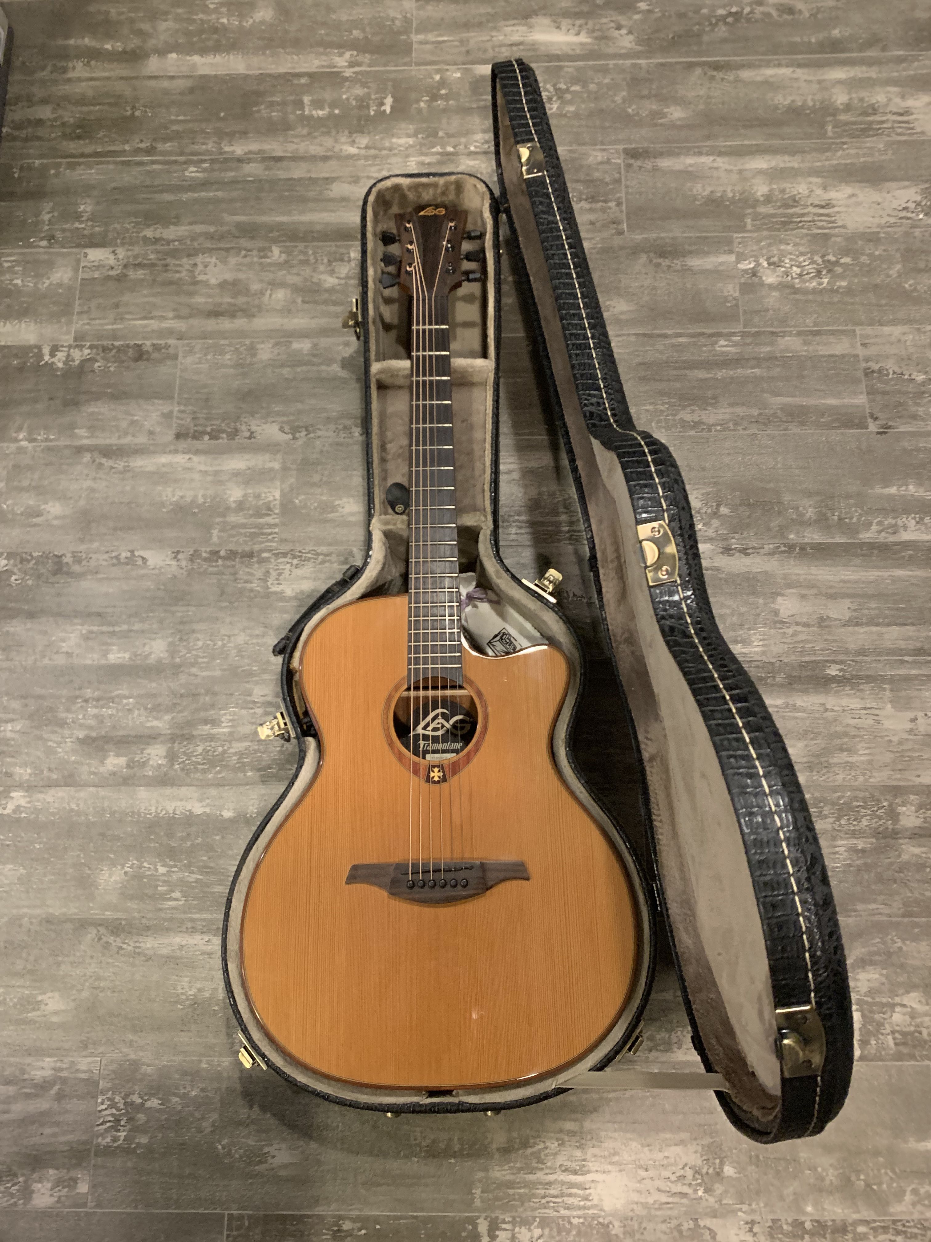 LAG T100ACE Acoustic Guitar, Hobbies & Toys, Music & Media, Musical ...