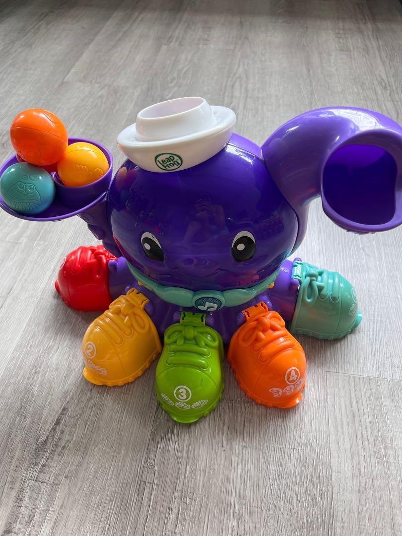 LEAPFROG Peek A Shoe Talking Octopus, Babies & Kids, Infant Playtime on ...