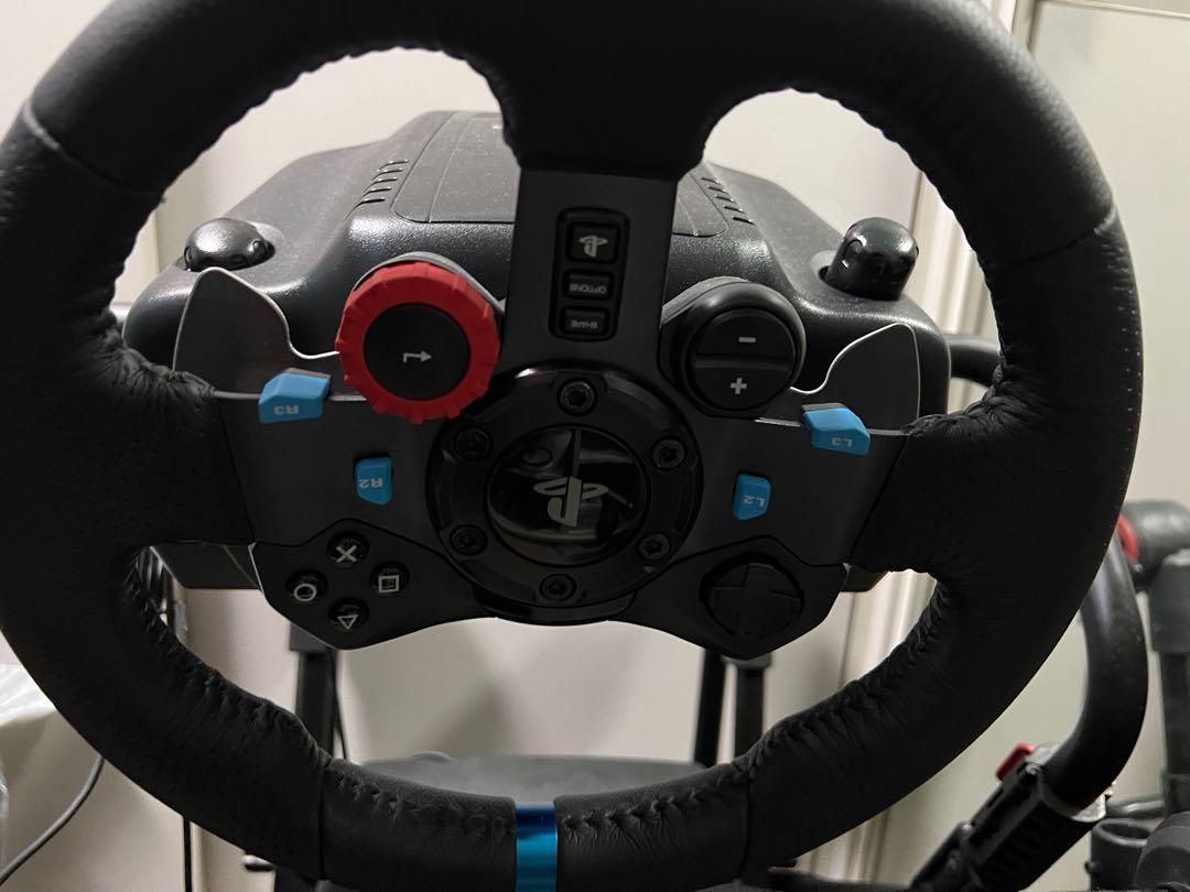 Logitech G29 Driving Force Racing Wheel with Next Level Racing GT Lite ...