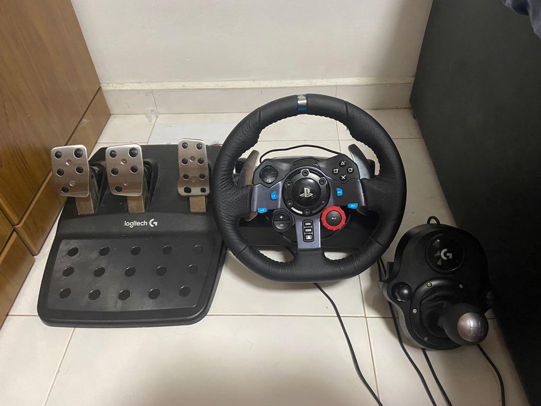 Logitech G29 Racing Wheel, Video Gaming, Gaming Accessories ...