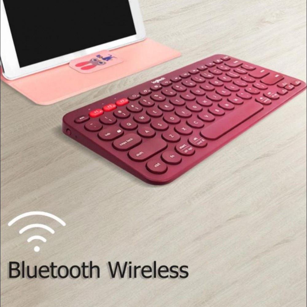 Logitech K380 (Maroon), Computers & Tech, Parts & Accessories, Computer ...