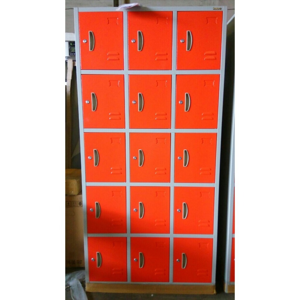 LOKER 15 PINTU LOCKER KL15 Kozure LEMARI KABINET BESI LOKER KARYAWAN ...