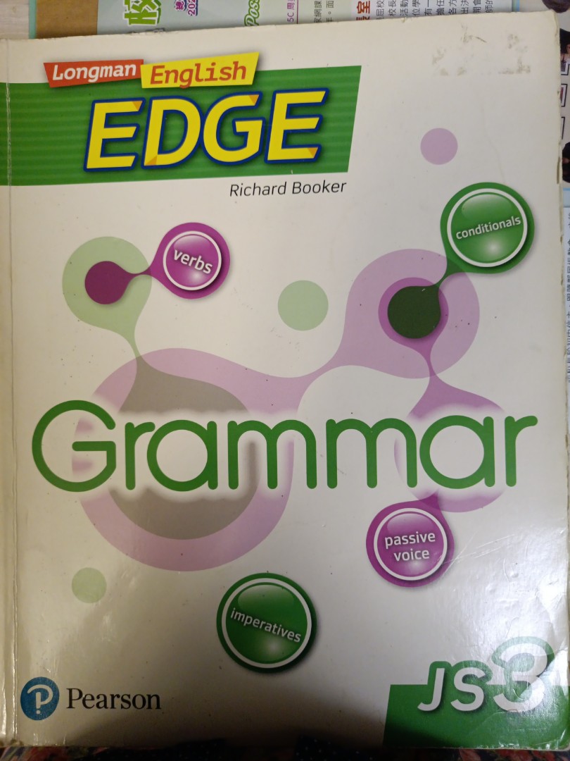 Longman English edge grammar js3, 興趣及遊戲, 書本 & 文具, 教科書 - Carousell