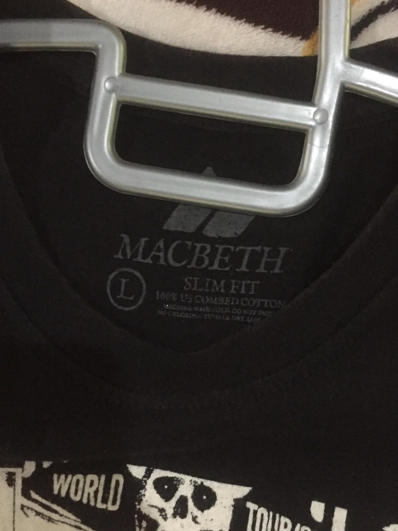 Macbeth Shirt, Men's Fashion, Tops & Sets, Tshirts & Polo Shirts on ...
