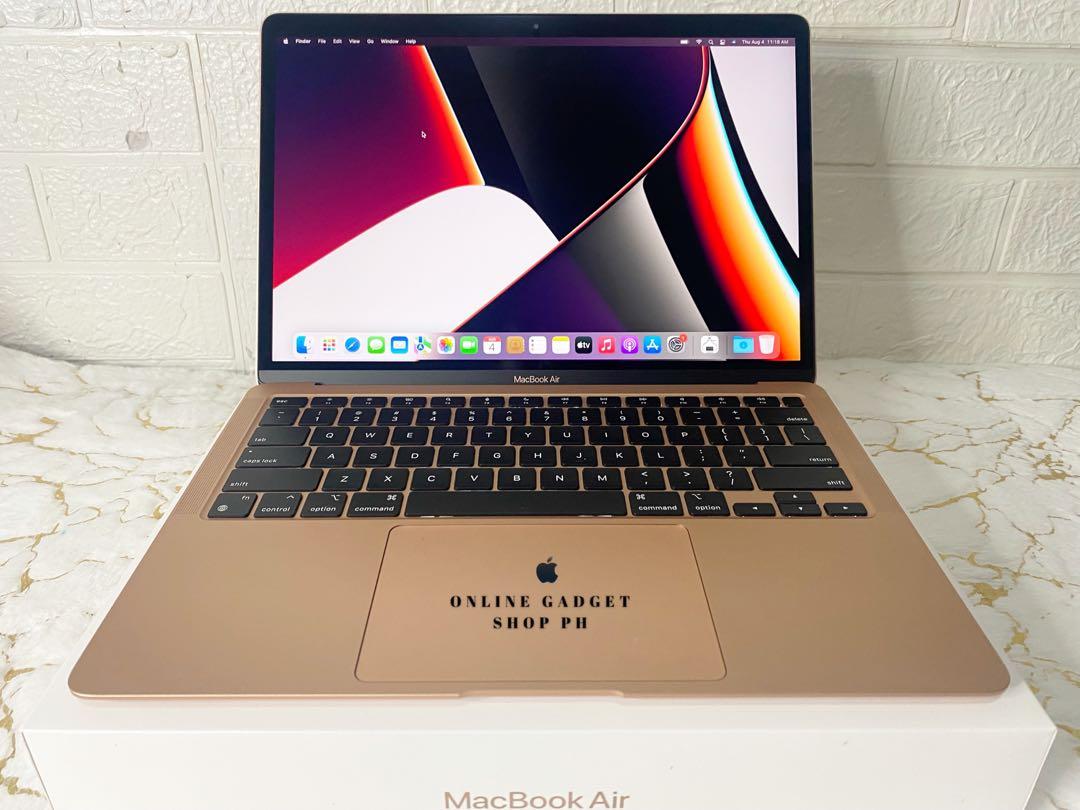 Macbook Air Gold M1 Chip 8gb Ram 256gb SSD Complete with box, Computers ...
