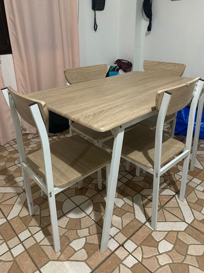 Mandaue Dining Table Set, Furniture & Home Living, Furniture, Tables ...