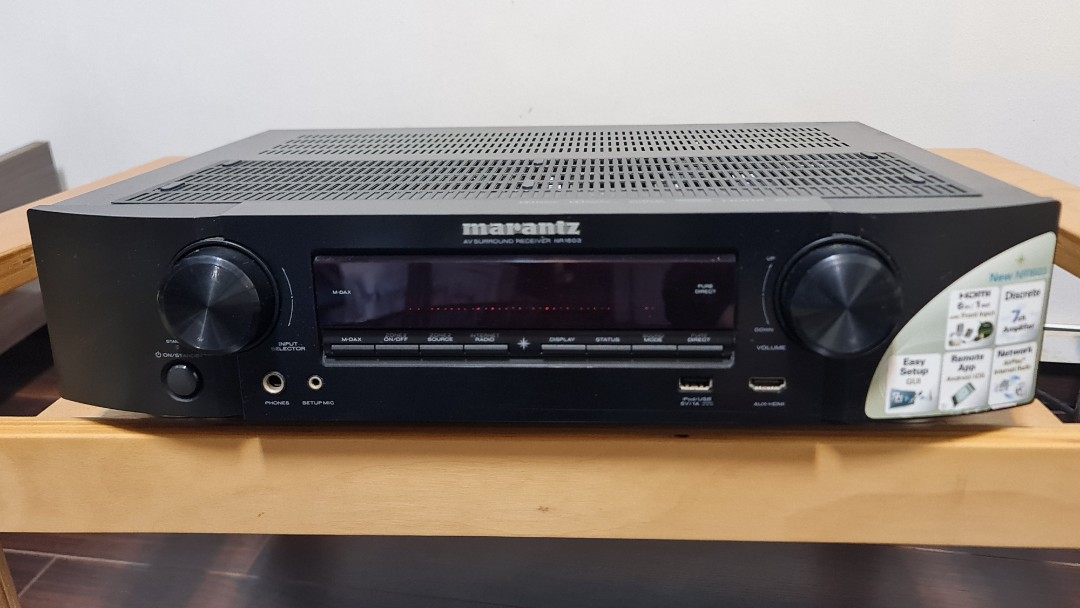 Marantz NR1603, Audio, Soundbars, Speakers & Amplifiers on Carousell