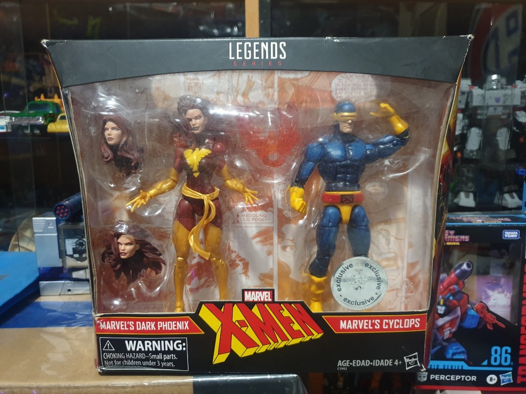 Marvel Legends 2 pack Cyclops / Dark Phoenix jean grey marvel comics x-men xmen hasbro toy biz ...