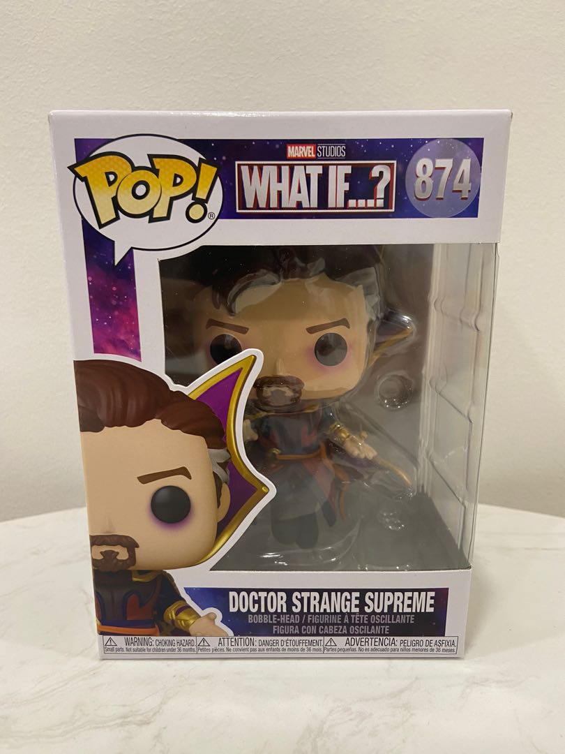 Marvel What If Doctor Strange Supreme Funko Pop 847, Hobbies & Toys ...