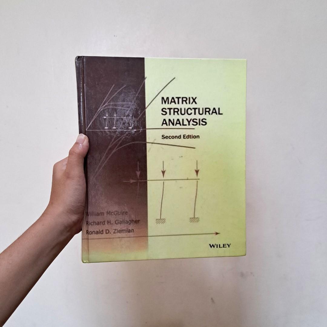Matrix Structural Analysis 2nd Edition, Hobbies & Toys, Books ...