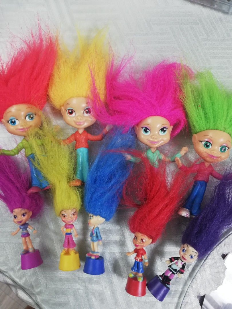Mcdonald's Trollz Happy Meal, Hobbies & Toys, Toys & Games on Carousell
