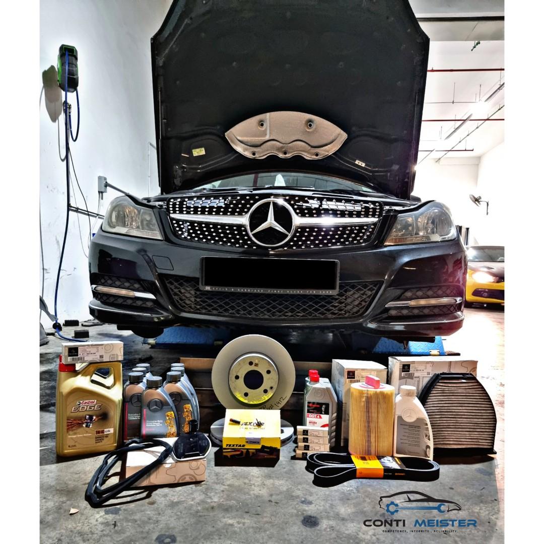 Mercedes Benz Service B+ Package on Carousell