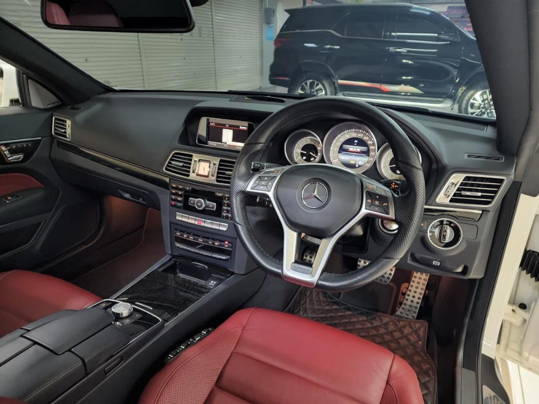 Mercy E250 Coupe Amg At Tahun 2014 Super Antik Km 6 Ribuan, Mobil ...