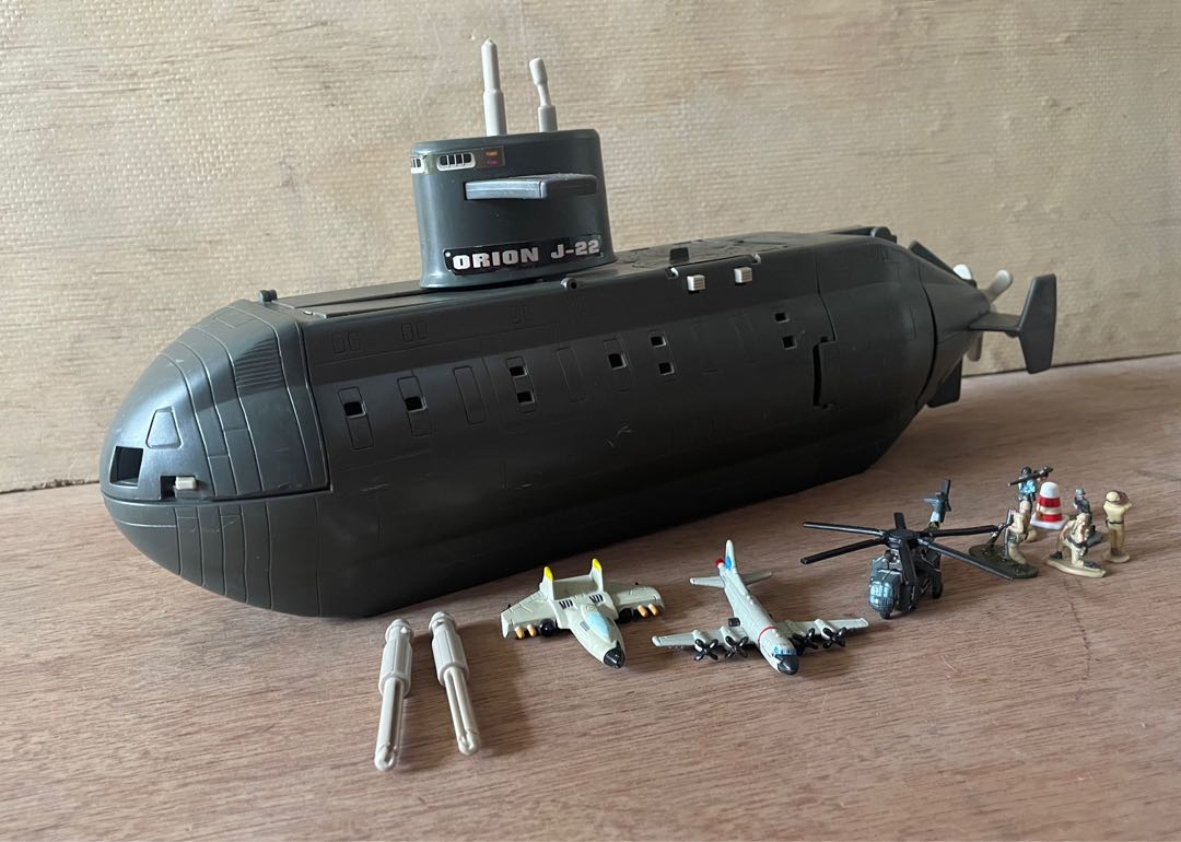 Micro Machine Lewis Galoob Vintage Orion J-22 Submarine, Hobbies & Toys ...