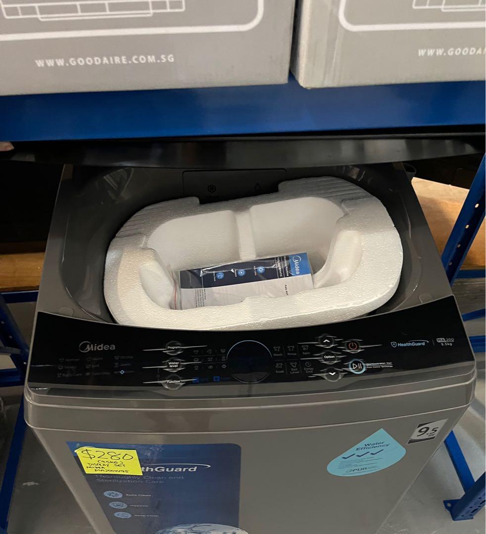 MIDEA MA200W95 TOP LOAD WASHER (9.5KG) Display set $280 Delivery add ...