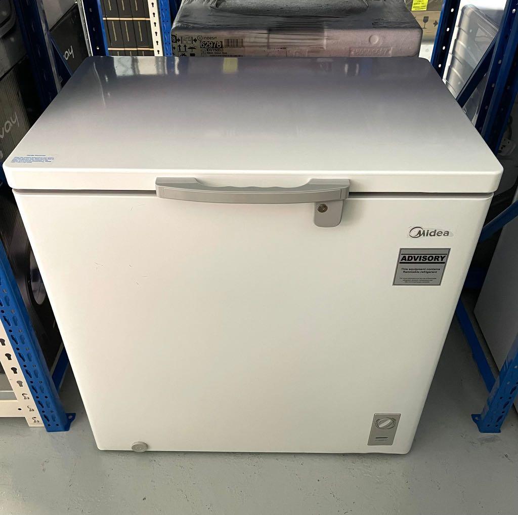 MIDEA MDRC280FZG01-SG CHEST FREEZER (GROSS 198L) Display set- brand new ...