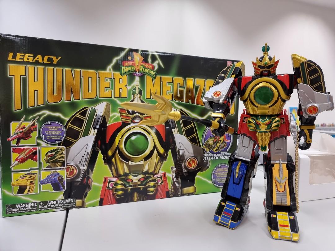 MMPR legacy Thunder Megazord, Hobbies & Toys, Toys & Games on Carousell