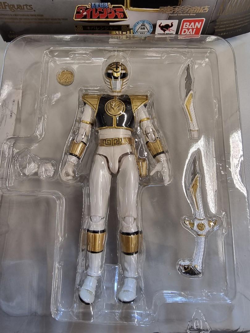 MMPR White Ranger Japanese Bandai edition, Hobbies & Toys, Toys & Games ...
