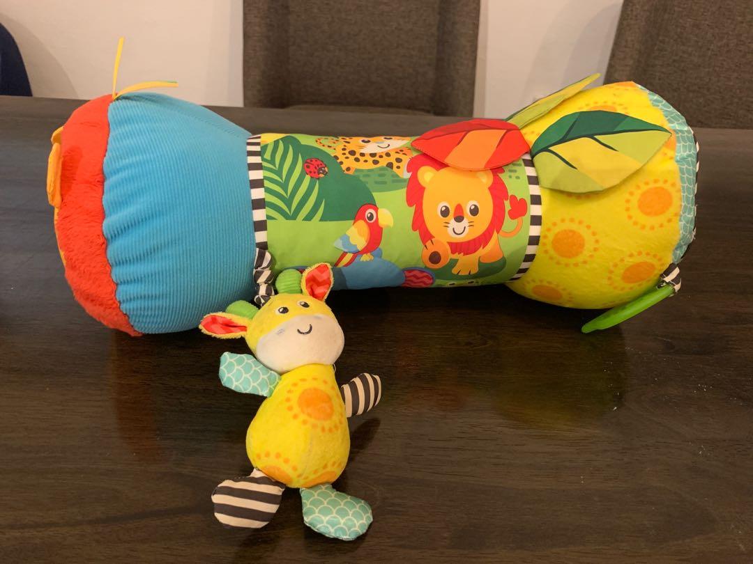Mothercare baby safari tummy time roller, Babies & Kids, Infant ...