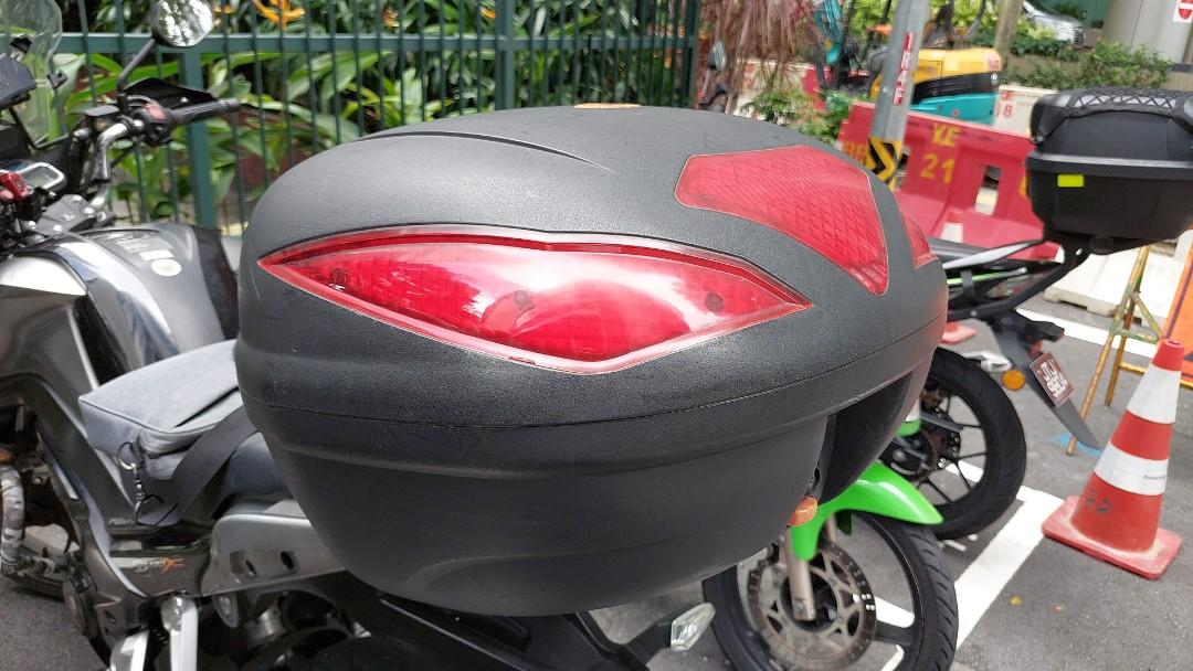 Motorcycle Top box 45L cheap, Motorcycles, Motorcycle Accessories on ...