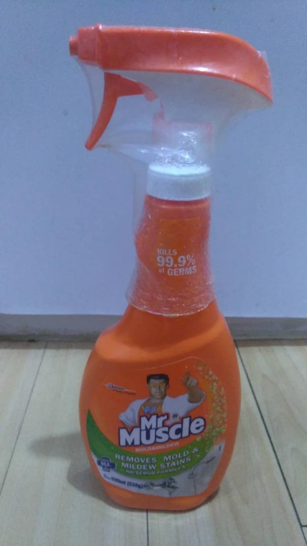 Mr. Muscle Mold Mildew Spray (500ml), Furniture & Home Living, Cleaning ...