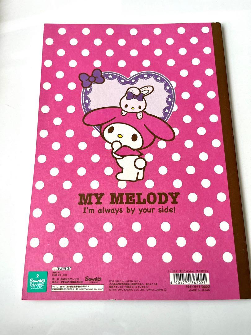 My Melody Notebook, Hobbies & Toys, Stationery & Craft, Stationery ...