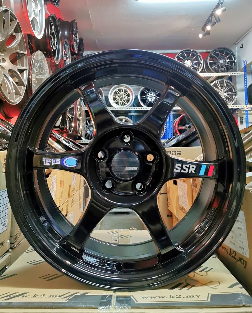 NEW Sport Rim 17 inch SSR TYPE C 8JJ 5X114 ‼️TRADE IN SIZE SAMA SPORT ...