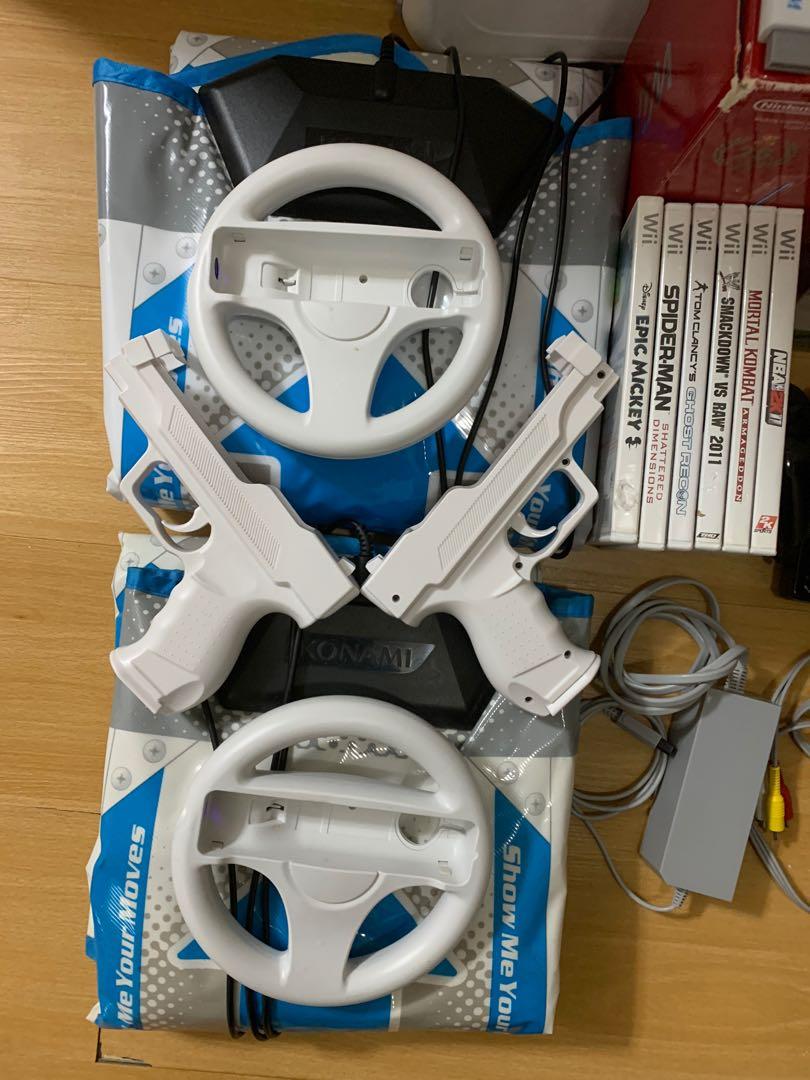 **Final price already**Nintendo Wii special edition red with extras ...