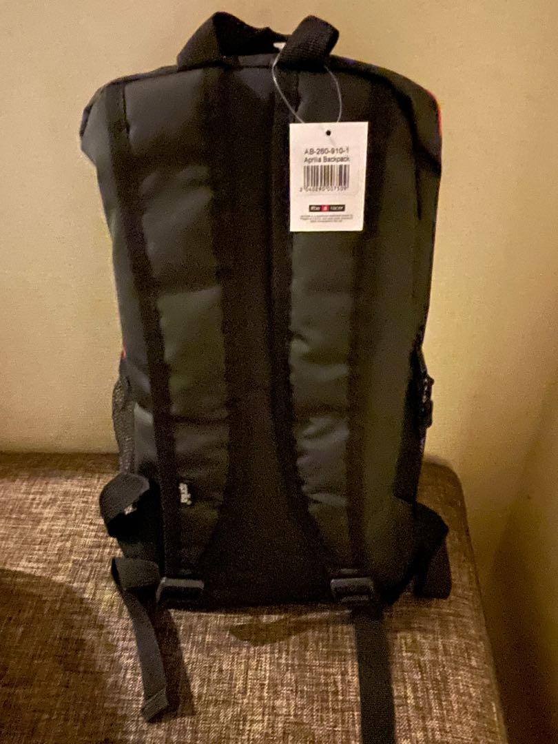Original aprilia backpack, Motorcycles, Motorcycle Apparel on Carousell