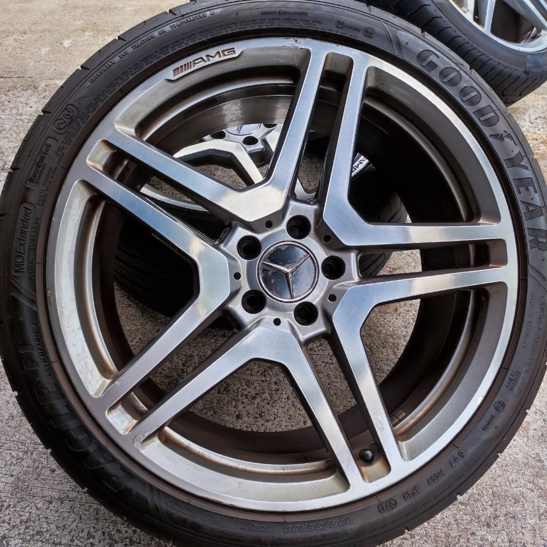 *Original* Mercedes-Benz AMG Staggered 20" 5 Twin-Spoke Rims & Tyres ...