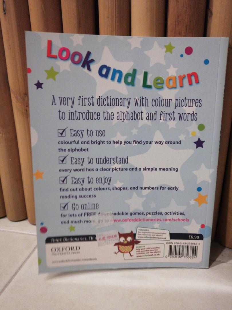 Oxford Very First Dictionary, Hobbies & Toys, Books & Magazines ...