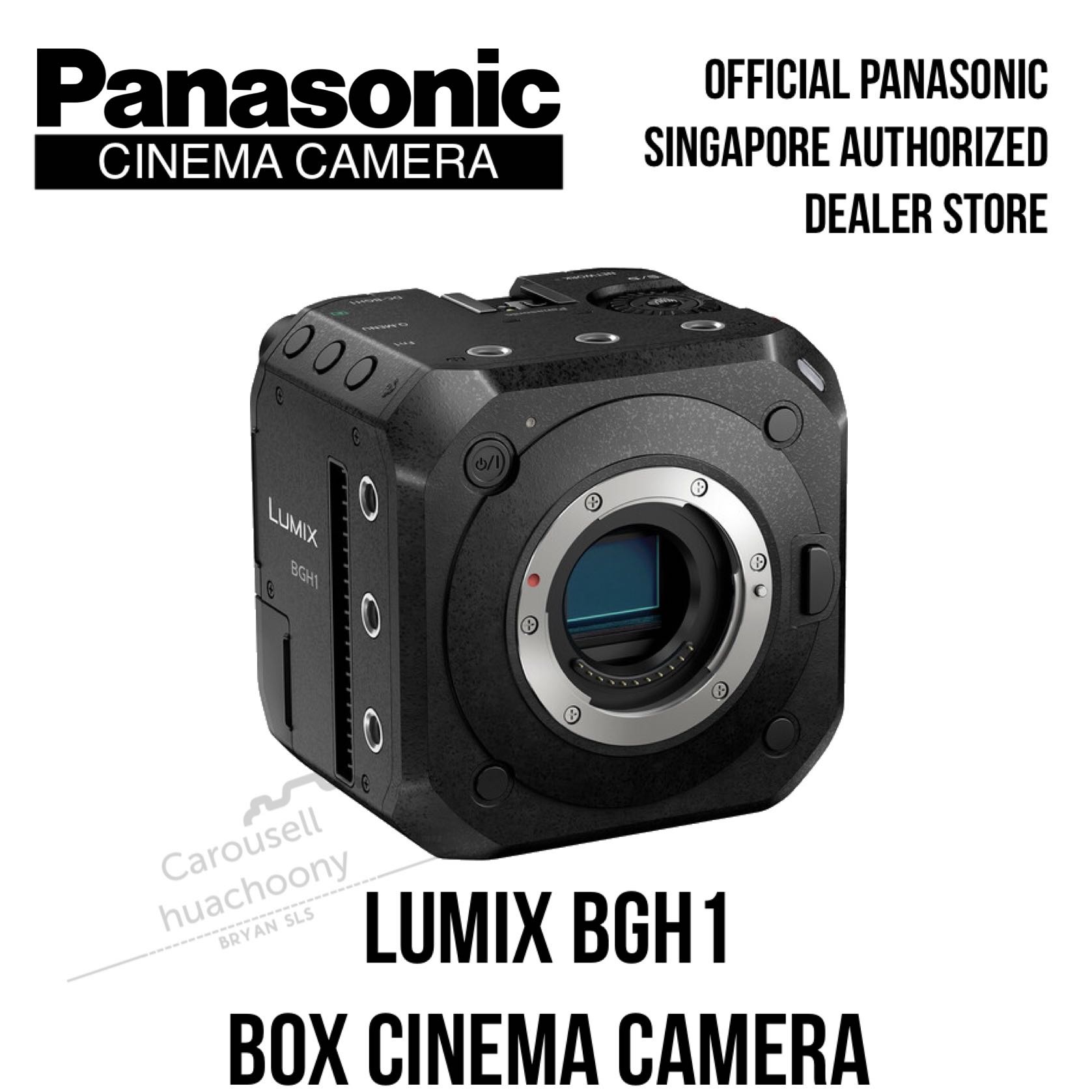 PANASONIC Lumix BGH1 Box Cinema Camera, Photography, Video Cameras on Carousell