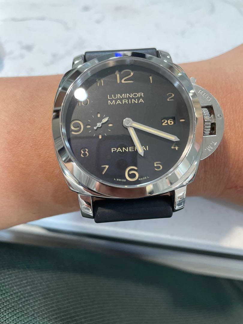 Panerai Pam00359 Luminor Marina 1950 3 Days, Luxury, Watches on Carousell