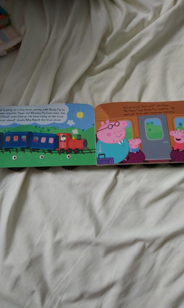 Peppa Pig George's Train Ride, Hobbies & Toys, Books & Magazines ...