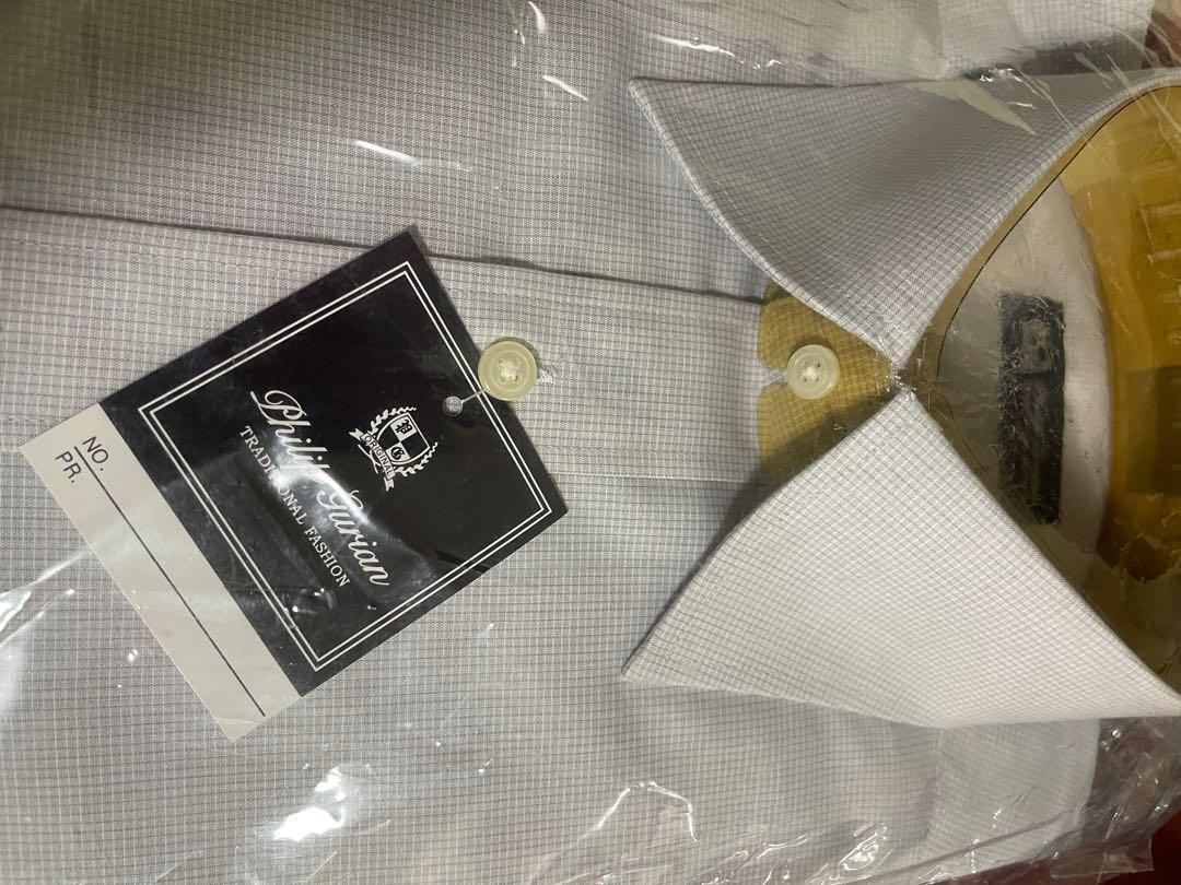 Philip Gurian Longsleeve Polo, Luxury, Apparel on Carousell