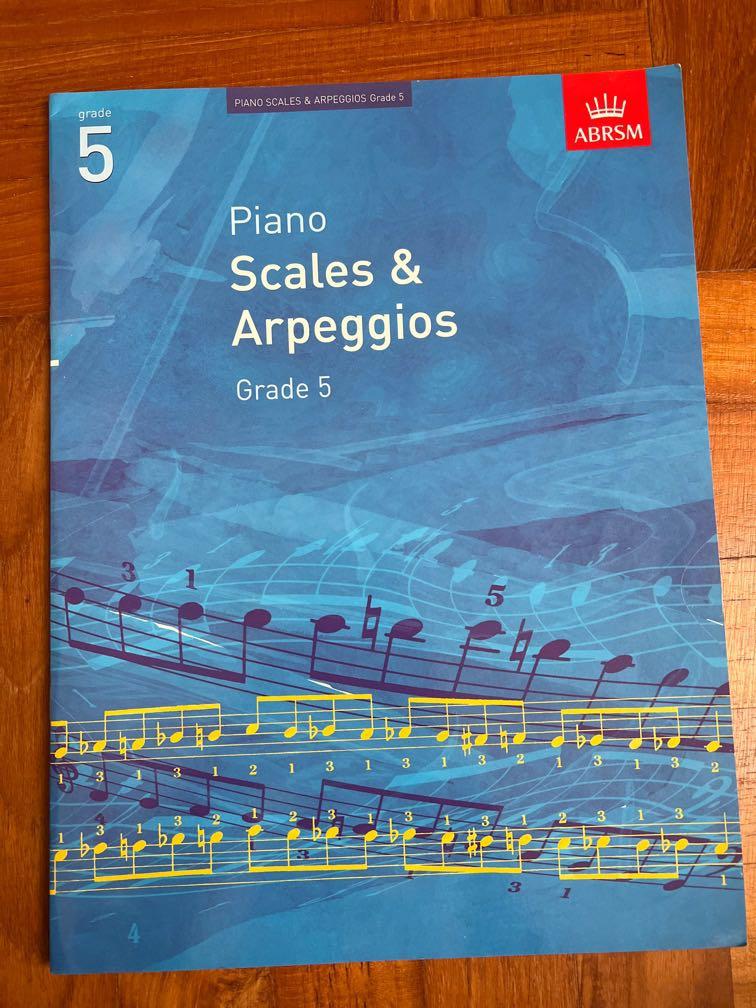 Piano Scales & Arpeggios Grade 5, Hobbies & Toys, Books & Magazines ...