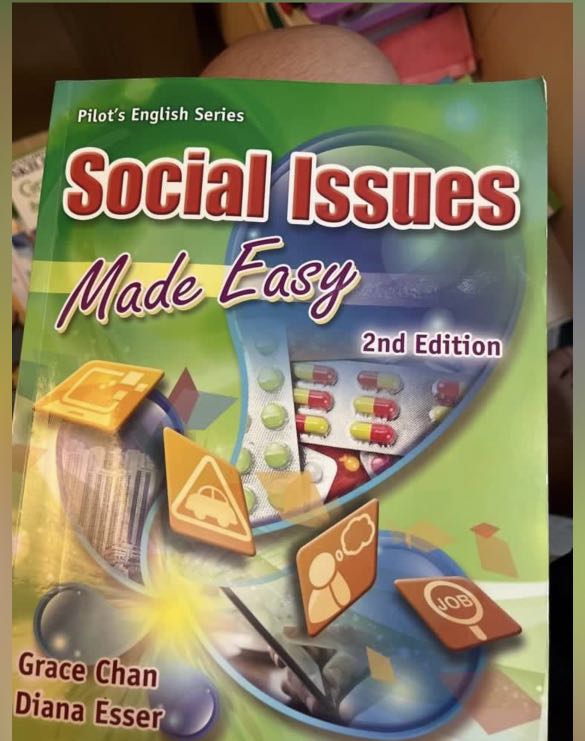 Pilot's English Series Social Issue, 興趣及遊戲, 書本 & 文具, 教科書 - Carousell