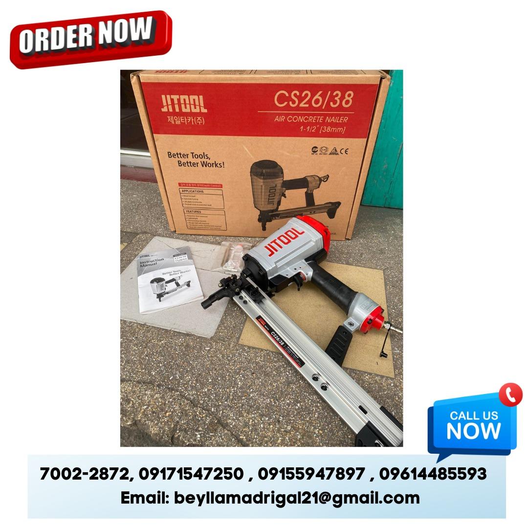 Pneumatic Concrete Nailer, Commercial & Industrial, Construction Tools ...