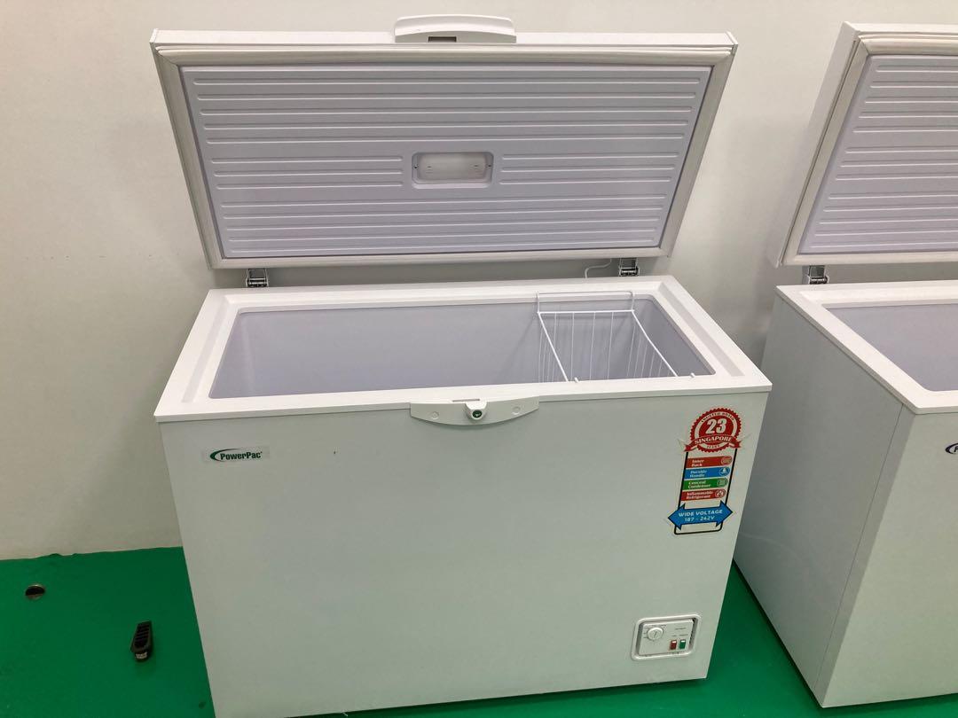 Powerpac 250L Chest Freezer, TV & Home Appliances, Kitchen Appliances ...