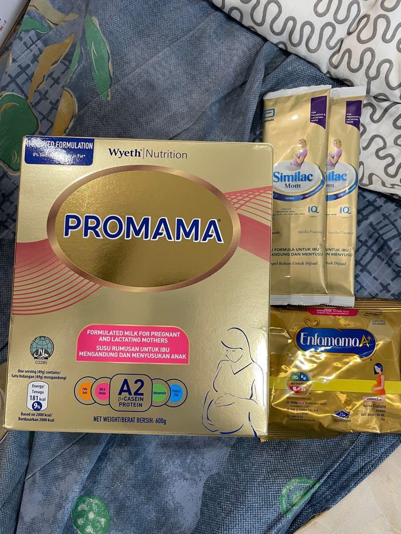 PROMAMA Milk 600g + Free samples, Babies & Kids, Maternity Care on ...
