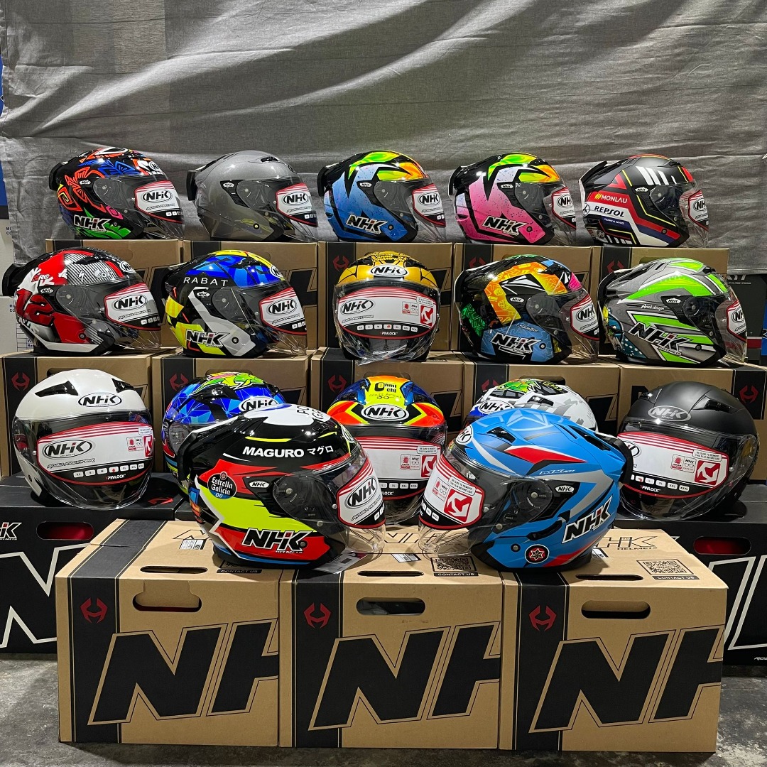 psb approved nhk helmet, Motorcycles, Motorcycle Accessories on Carousell
