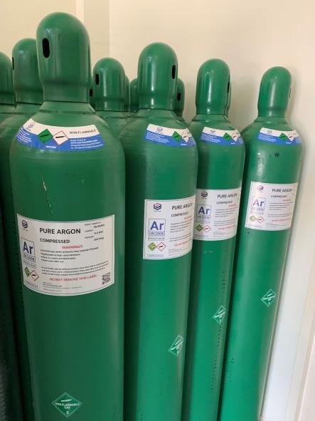 Pure Argon 99.9999%, Commercial & Industrial, Construction & Building ...