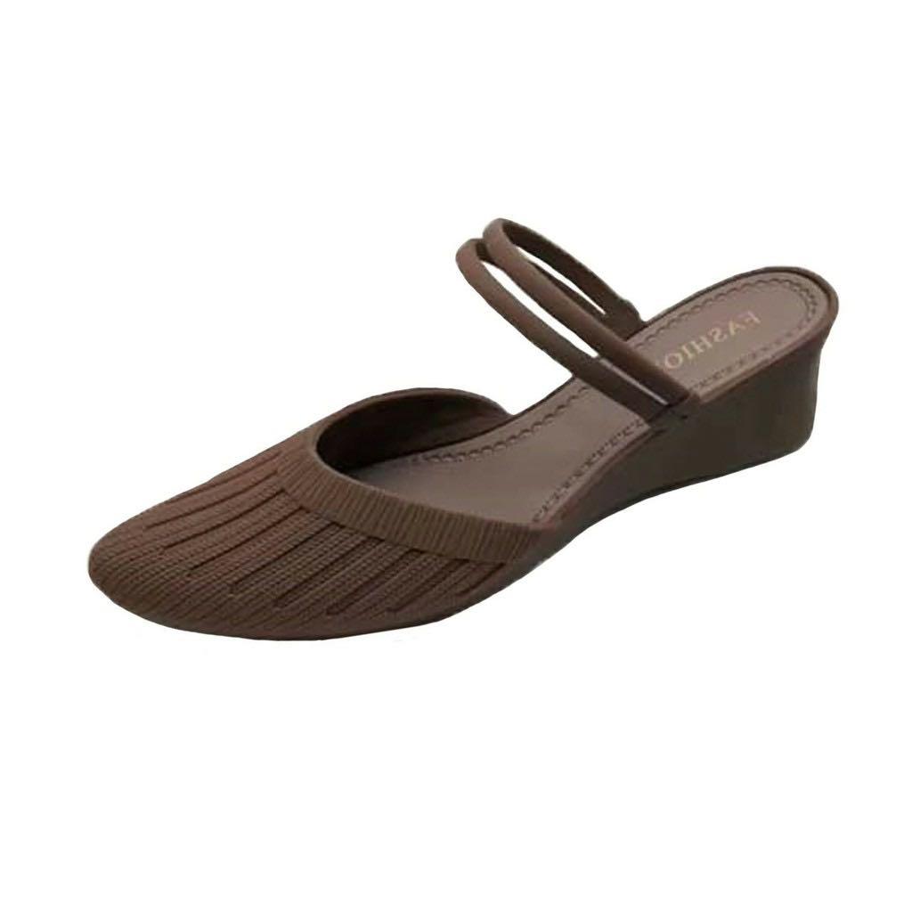 Ready Stock In Malaysia Faelyn Women Wedges, Women's Fashion, Footwear ...