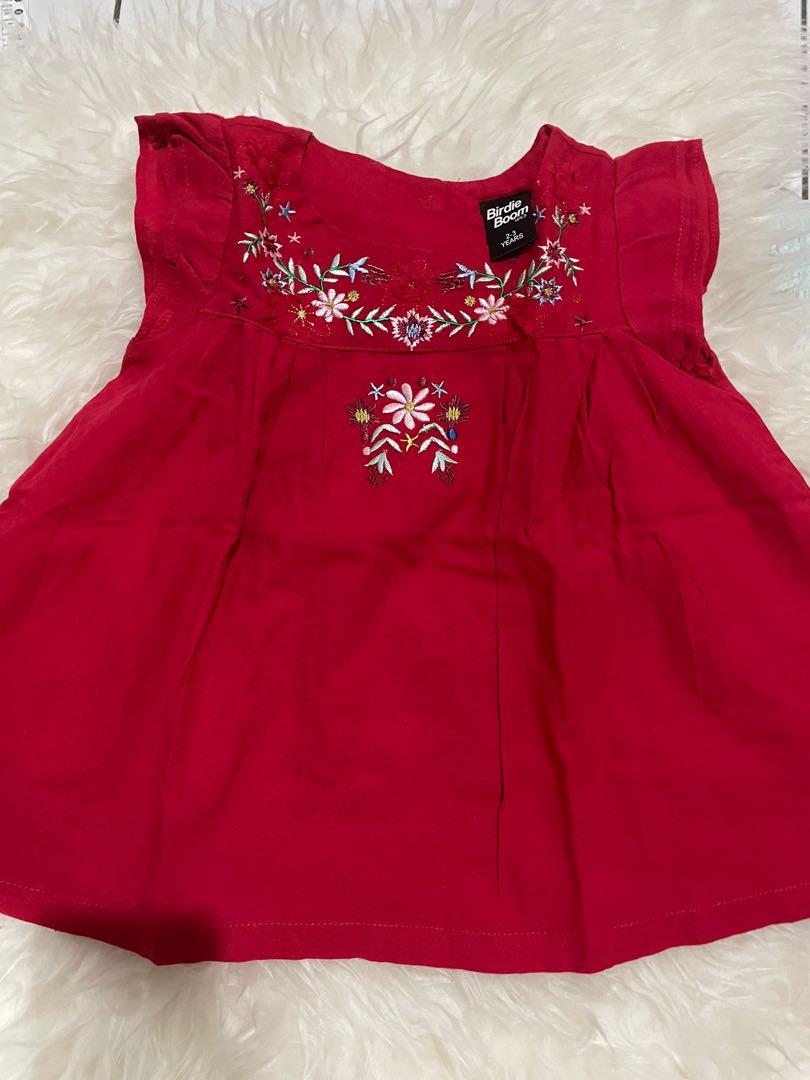 Red top girl, Bayi & Anak, Baju Anak Perempuan, 1 hingga 3 tahun di ...