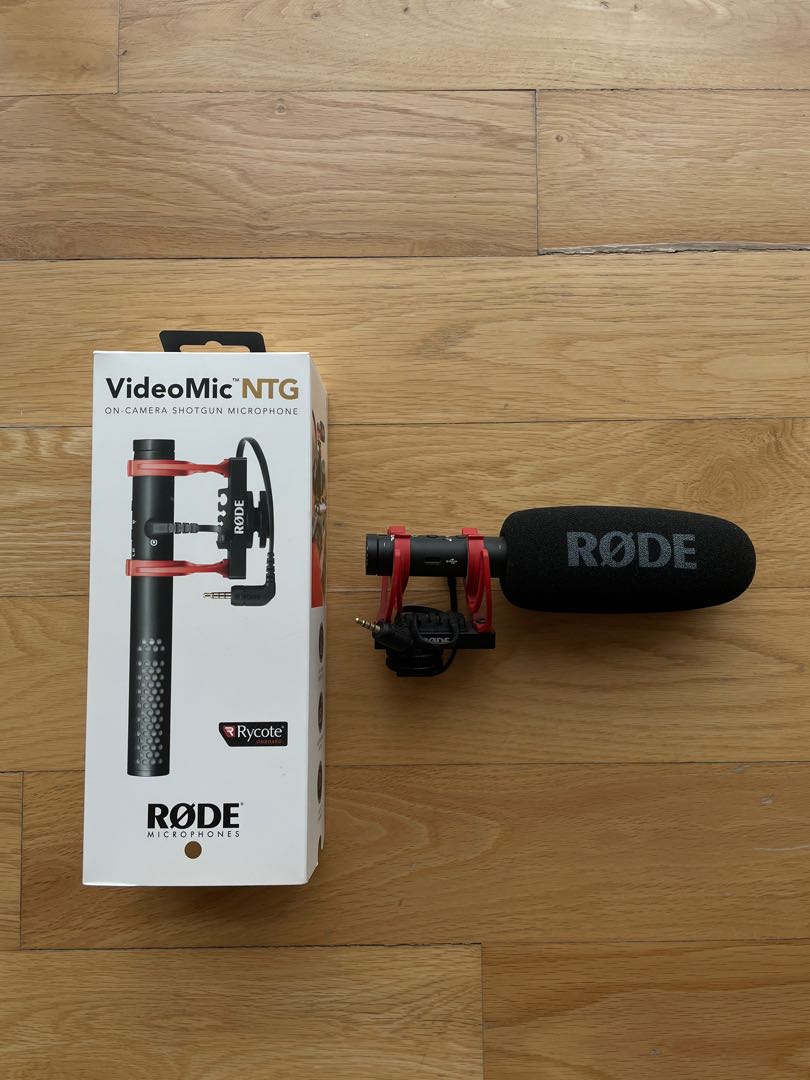 Rode Videomic NTG, Audio, Microphones on Carousell