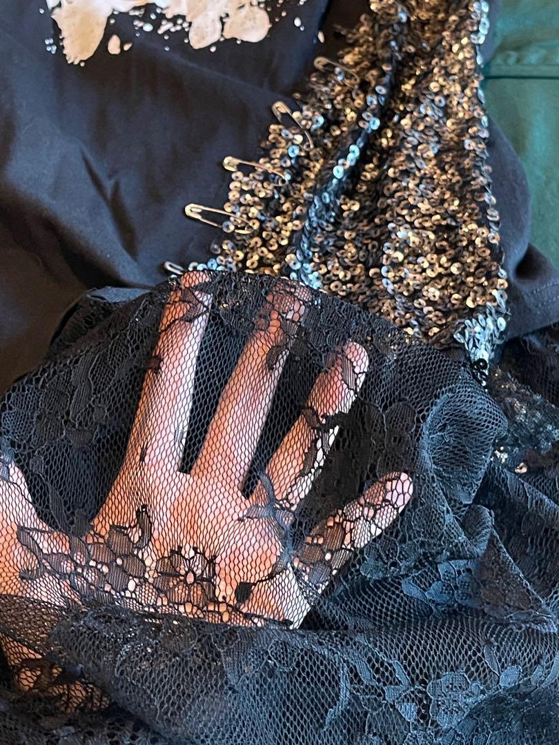 Rolling stones - shirt/dress, Women's Fashion, Tops, Shirts on Carousell