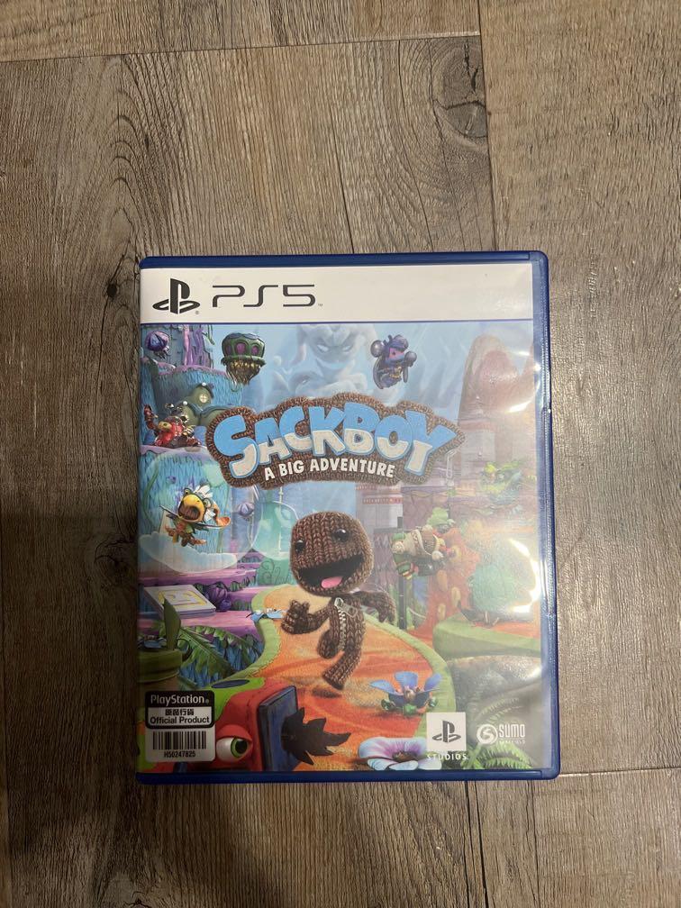 Sackboy PS5 A Big Adventure, Video Gaming, Video Games, PlayStation on ...