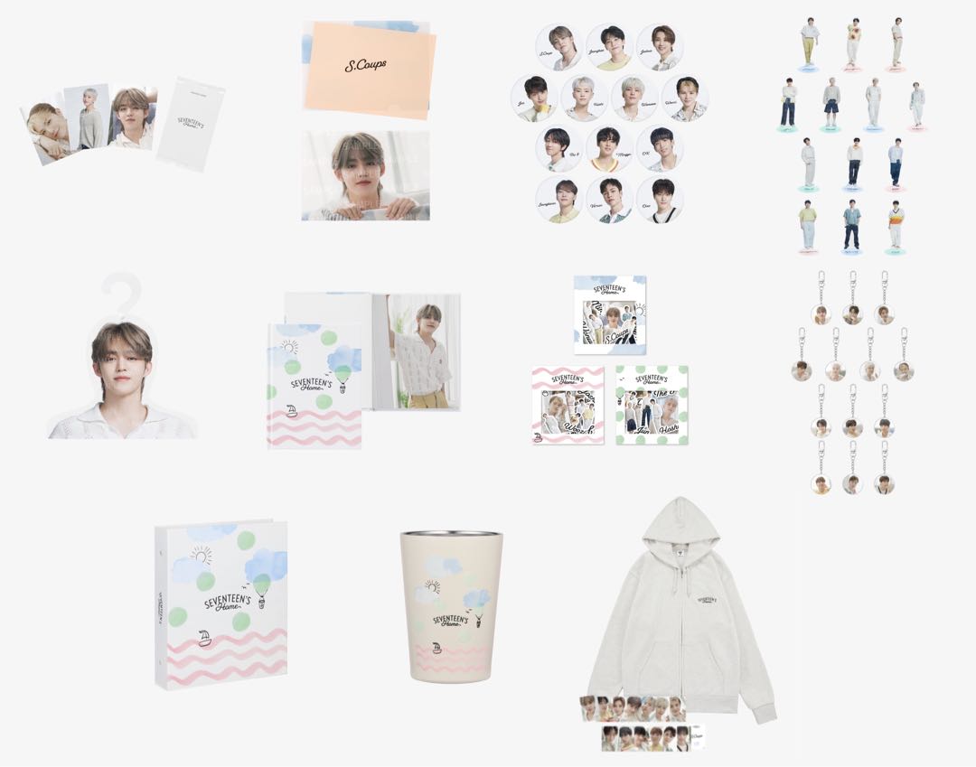 [CLOSED] 2022 SEVENTEEN’S HOME MERCH JAPAN, Hobbies & Toys, Memorabilia ...