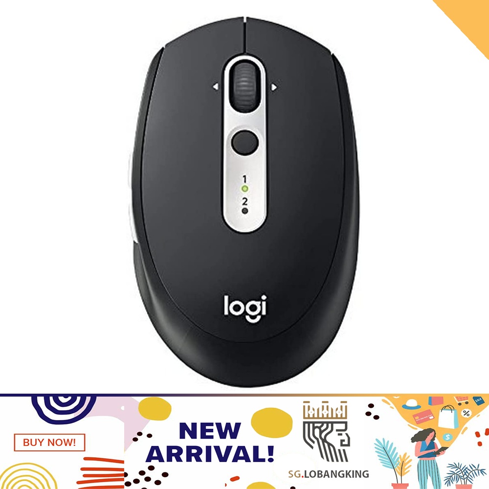 [sg stock] Logitech M585 Mouse with Flow Technology, Black, Computers ...
