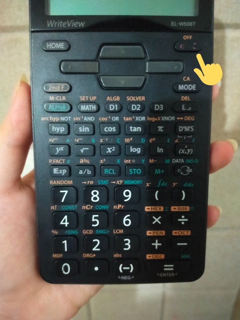 SHARP EL-W506T scientific calculator, Mobile Phones & Gadgets, Other Gadgets on Carousell